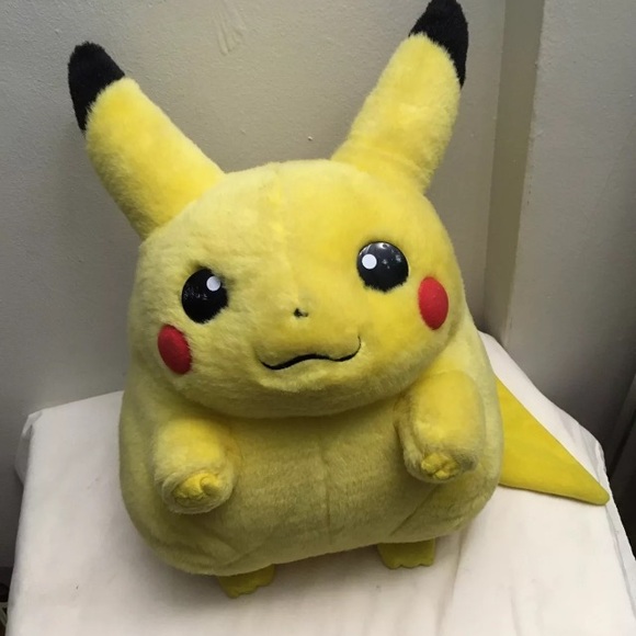Hasbro | Toys | 999 Jumbo Pokemon Large 16 Inch Plush Pikachu | Poshmark